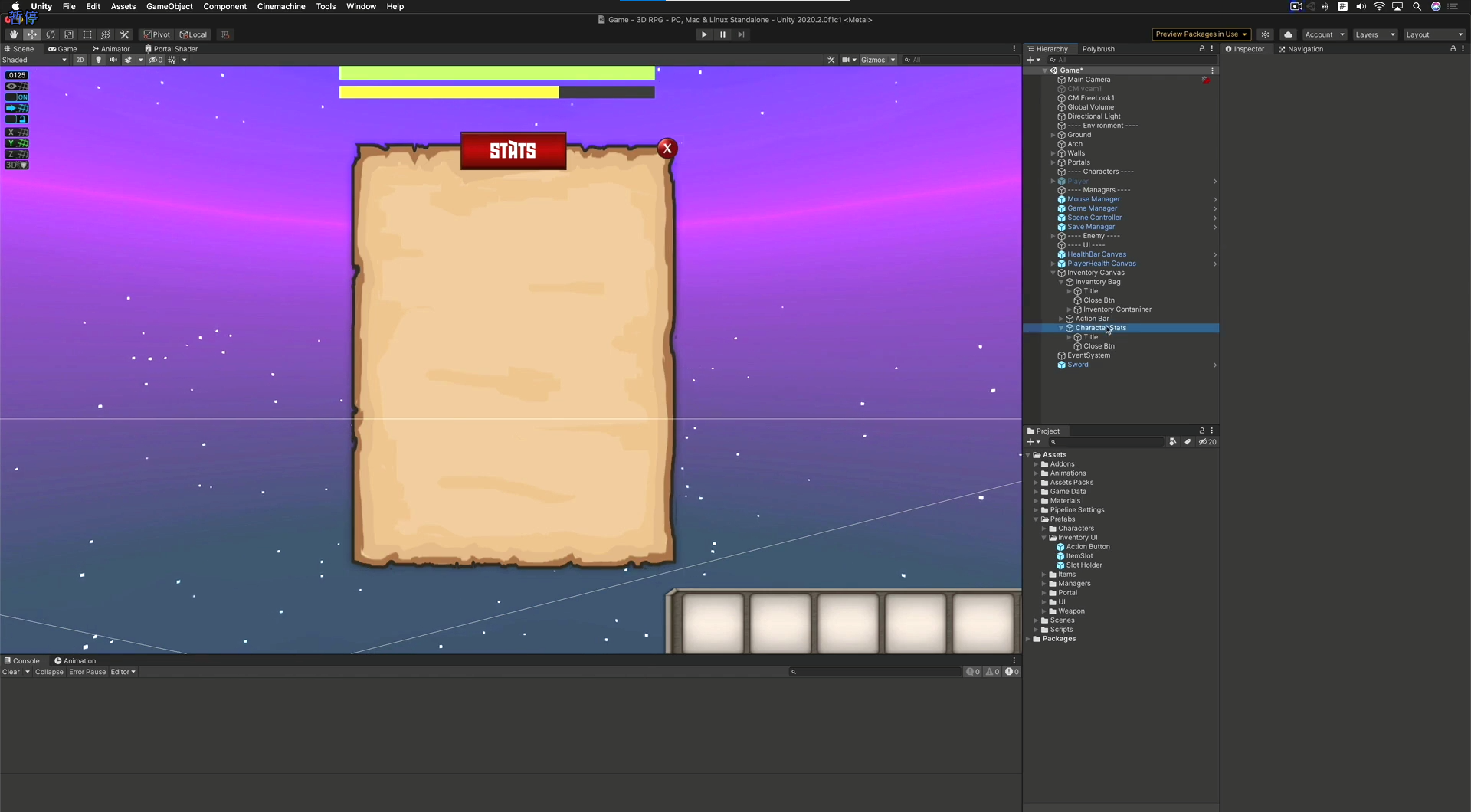 Unity 3d Rpg高级教程（九） Csdn博客 