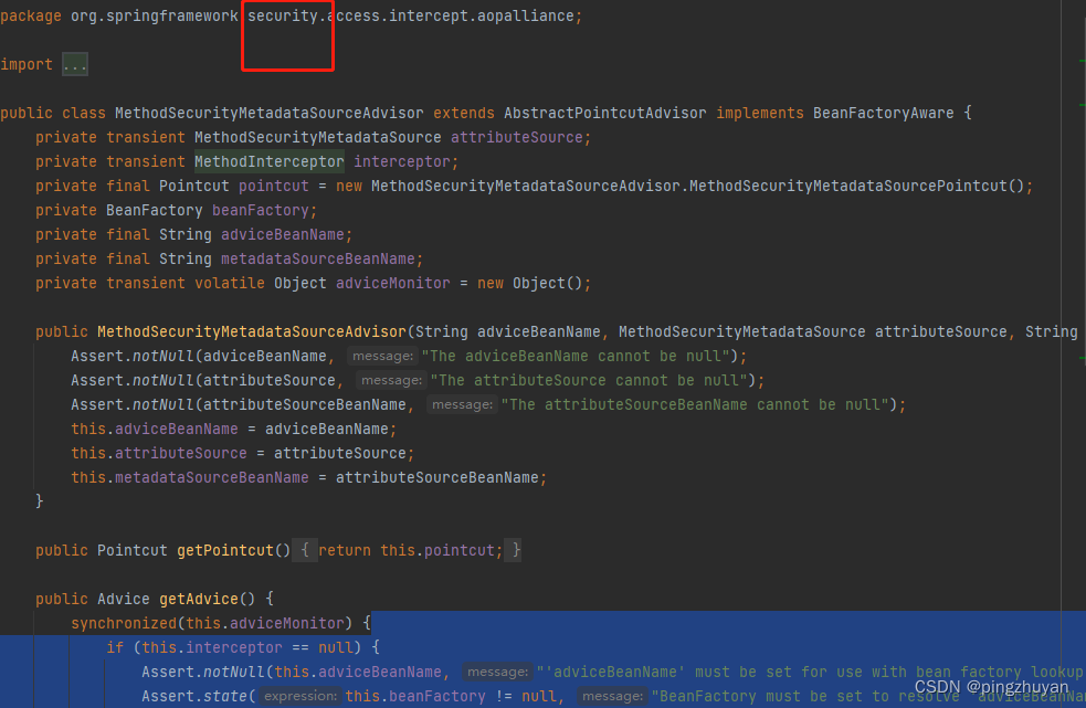 The Bean ‘metadatasourceadvisor‘ Defined In Null Could Not Be Registered 异常解决the Bean