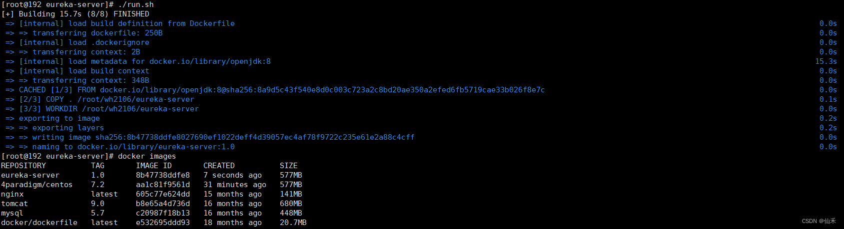 Docker镜像部署eurekadocker 部署eureka Csdn博客 