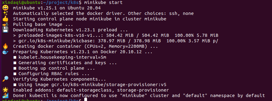 Ubuntu20部署k8s单机版kicbasev0044 Csdn博客 