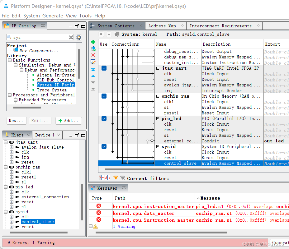 实验2-Nios-II入门实践_nios2-CSDN博客