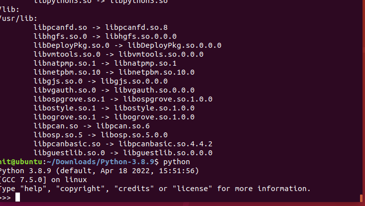 2022-4-18 c++ 调用 Python程序，安装Python3.8.9 动态库.so_python3 --enable-shared cflags=-fpic-CSDN博客