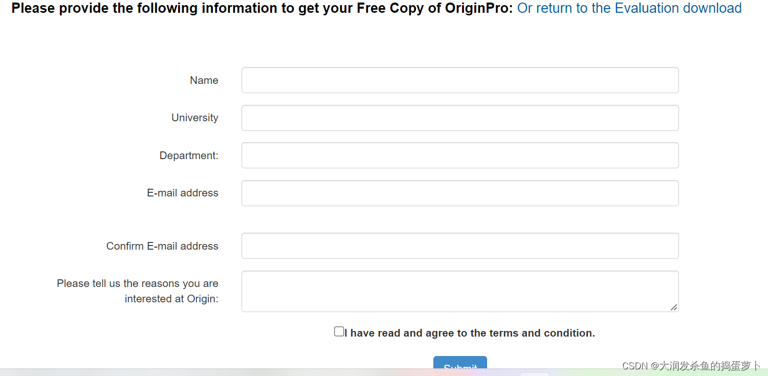 OriginLab-Pro（学生免费注册方法）_originlab学生免费-CSDN博客