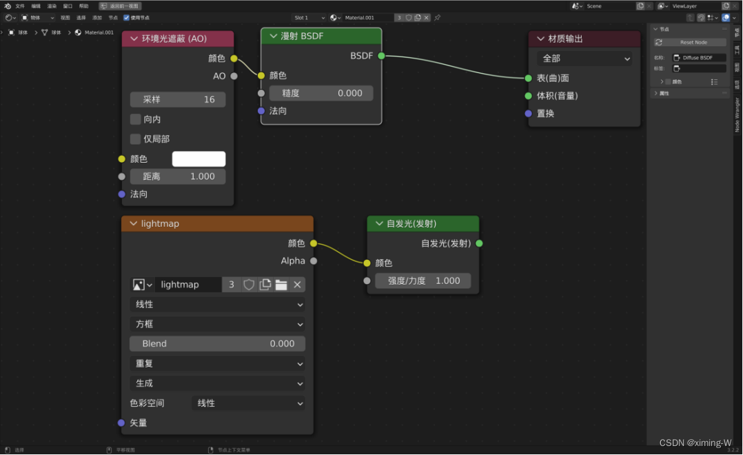 Blender烘焙Lightmap光照贴图_blend 光照烘培-CSDN博客