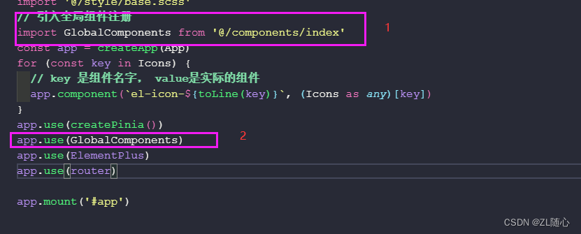 Vue3 Element Plus 全局注册组件elementplus图标全局注册 Csdn博客