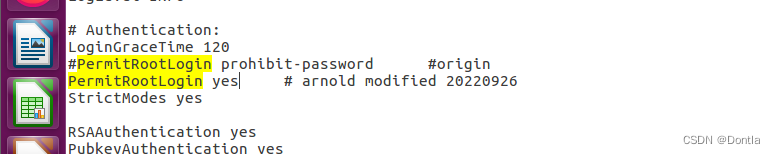 ubuntu无法远程root远程登录（远程调试）root直接登录（没有root用户登录）（创建root用户新建root用户）PermitRootLogin yes（prohibit ...
