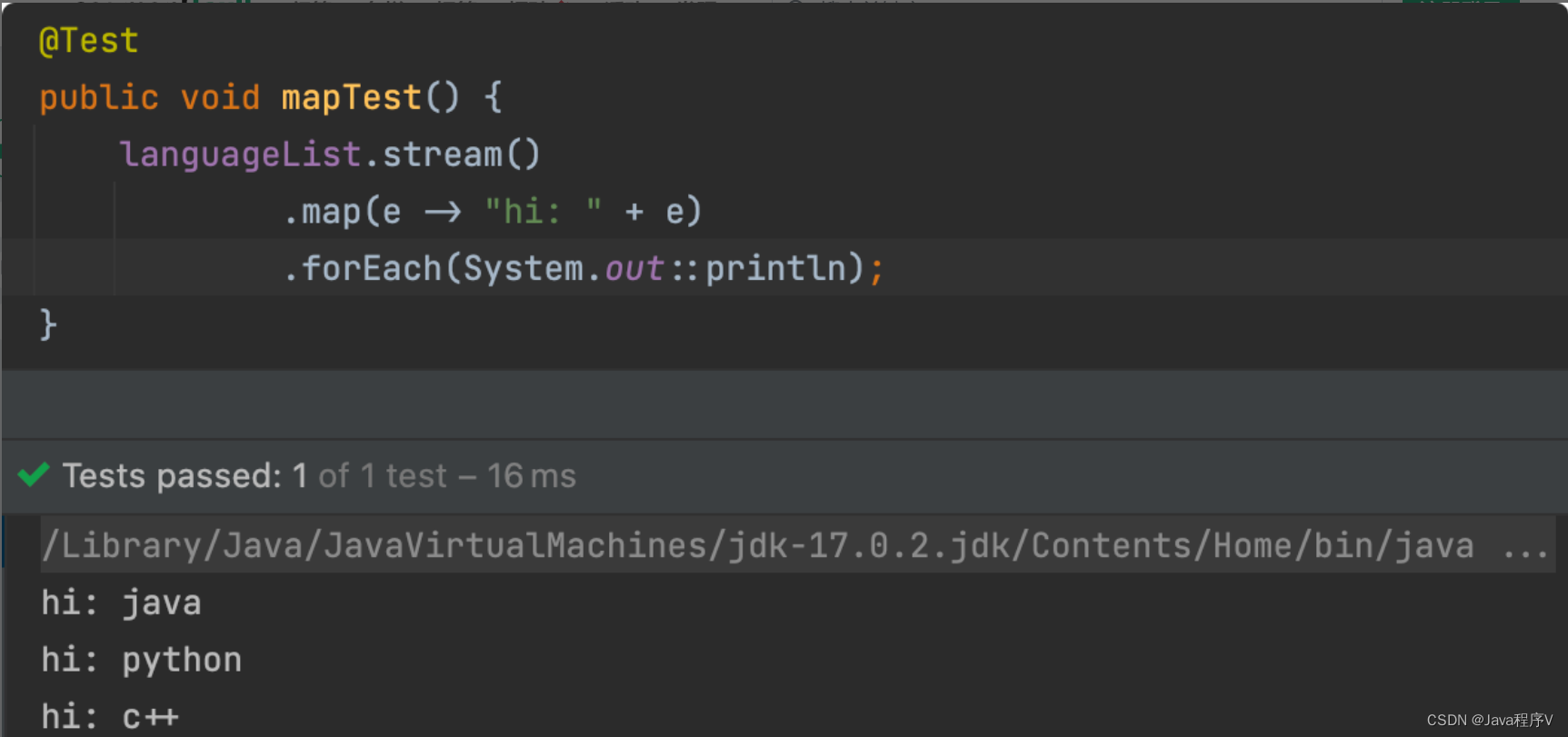 面试官问：Stream 中的 map、peek、foreach 方法的区别？傻傻分不清楚。。_steam peek-CSDN博客