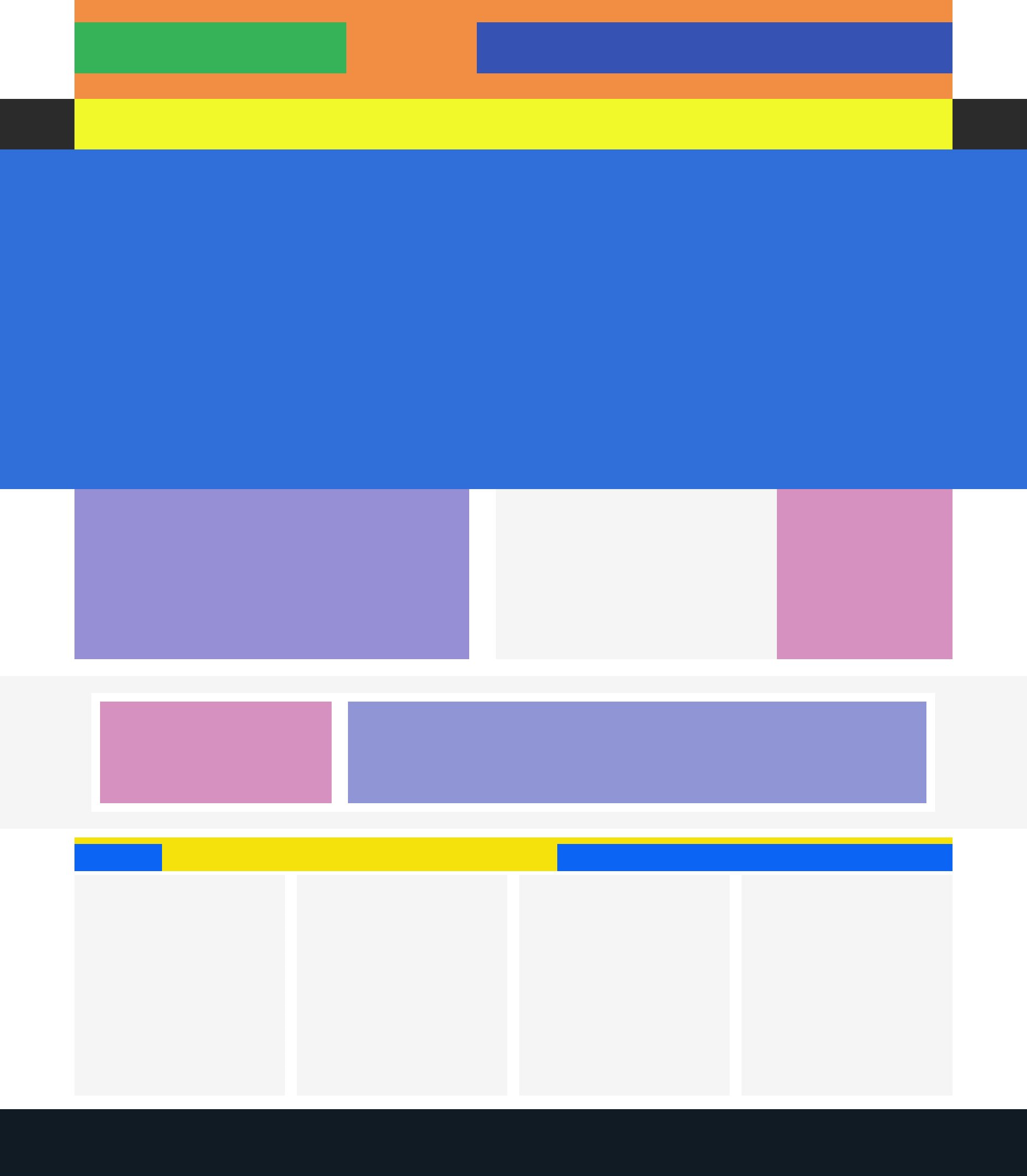 HTML5色块练习_并排 色块 html-CSDN博客