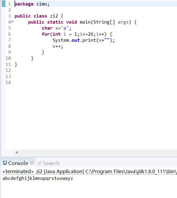 Java——26个字母java 26个字母 Csdn博客 