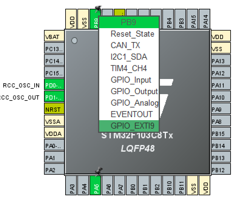 stm32采用中断方式点亮LED_exti[9:5] interrupts-CSDN博客