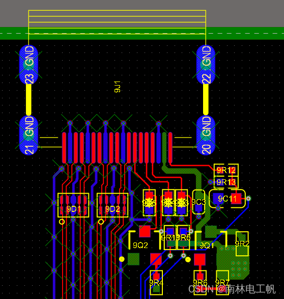 PCB设计笔记(三)——HDMI的布局布线设计_hdmi电路设计_南林电工帆的博客-CSDN博客