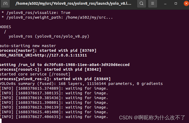 【问题解决】yolov8报错:usrbinenv “python” 没有那个文件或目录 Yolov8ros 2 Process Has Died Pid 83585