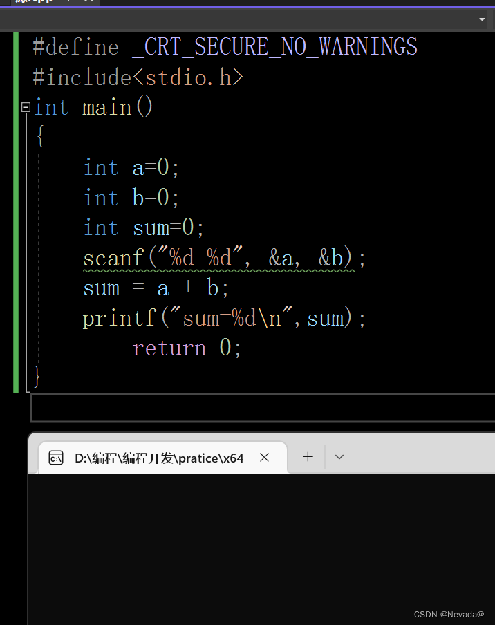 VS中《scanf》报错问题的解决_vs用scanf出错-CSDN博客