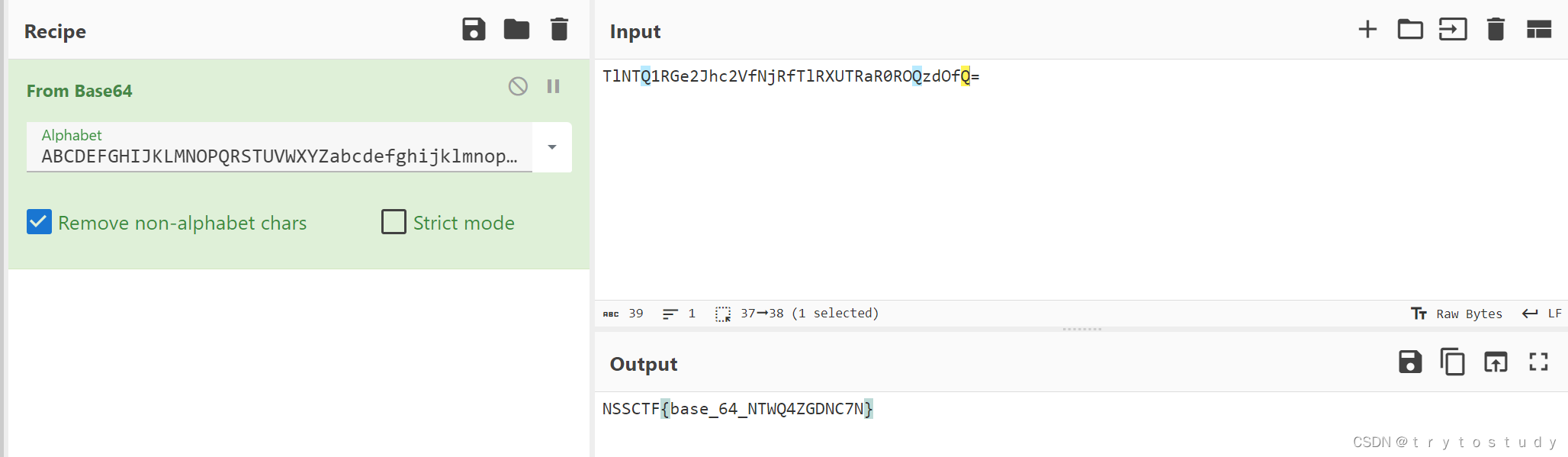 {NSSCTF} [SWPUCTF 2022 新生赛]base64 详解_[swpuctf 2022 新生赛]base64-2-CSDN博客