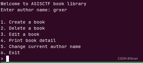 OFF BY ONE AsisCTF2016b00ks_asis ctf 2016 b00ks-CSDN博客