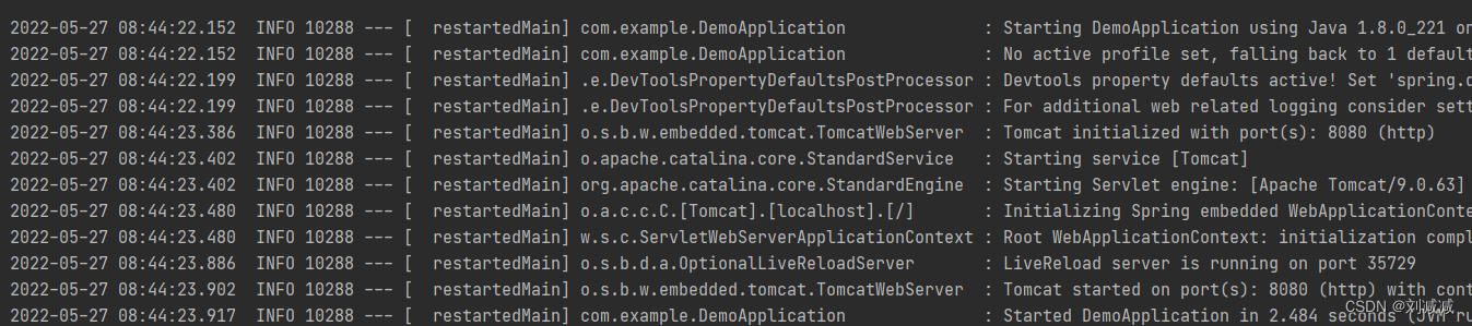 Lesson6:springboot日志文件springboot Loggerfactorygetlogger Csdn博客
