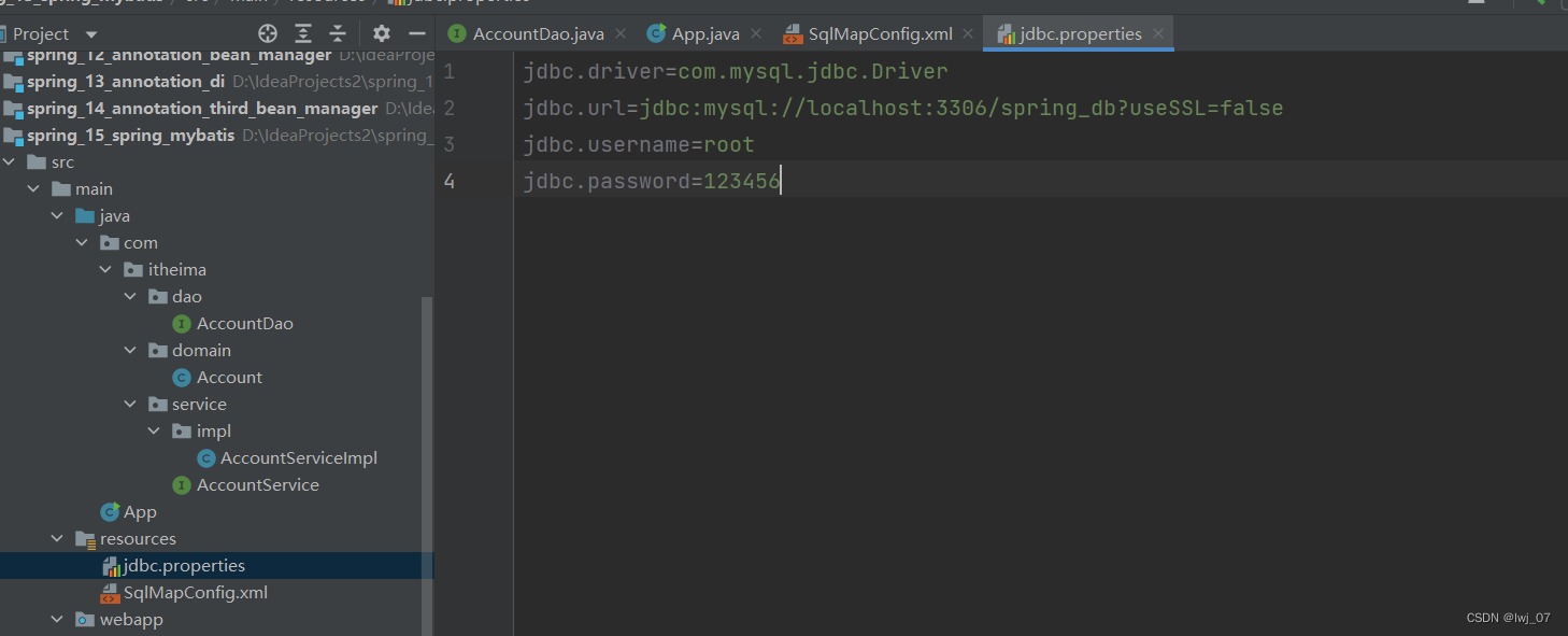 spring整合mybatis-CSDN博客
