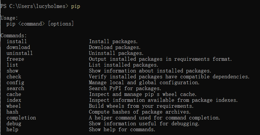 pip : 无法将“pip”项识别为 cmdlet、函数、脚本文件或可运行程序的名称。请检查名称的拼写，如果包括路径，请确保路径正确， 然后再试一次。-CSDN博客