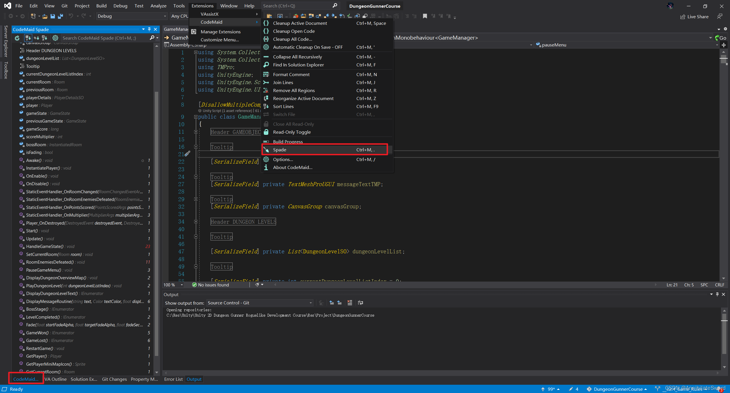 【Viusal Studio插件推荐】 Unity开发_semantic colorizer-CSDN博客