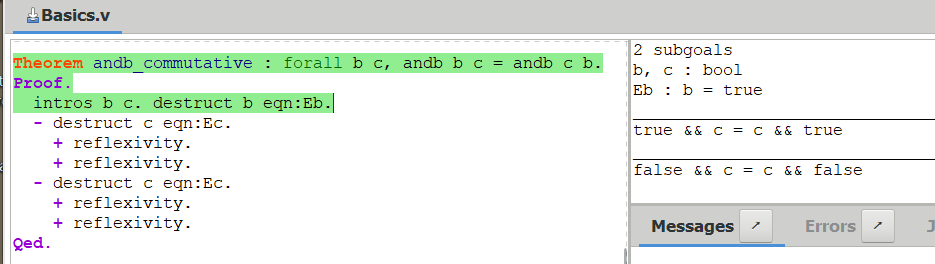 【coq】函数语言设计 笔记 02 - induction_coq证明n*1 = n-CSDN博客
