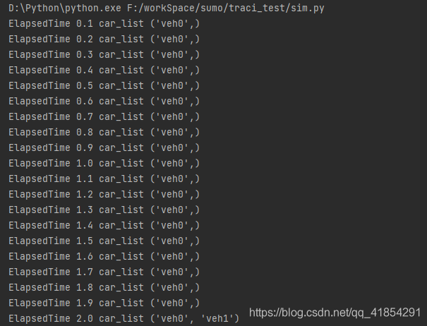SUMO1.9.2 TraCI python 简单使用_sumo求解器版本-CSDN博客