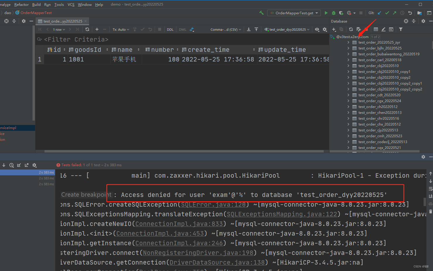 Access denied for user ‘user‘@‘%‘ to database 可能的原因_access denied for user to database-CSDN博客