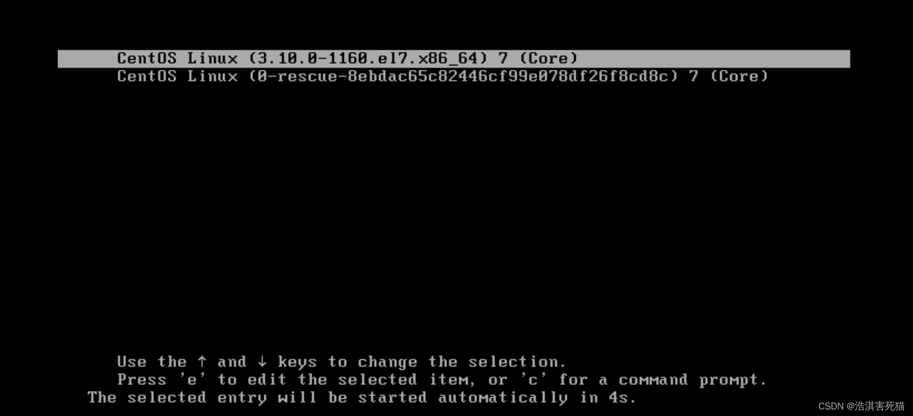 Centos7如何进入单用户模式?centos7进入单用户 Csdn博客