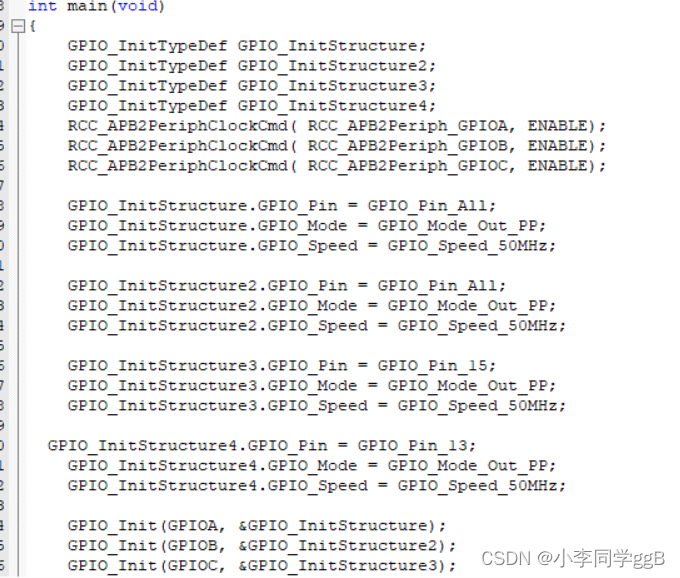 使用寄存器地址操作实现STM32F103的流水灯_stm32f103寄存器编程-CSDN博客