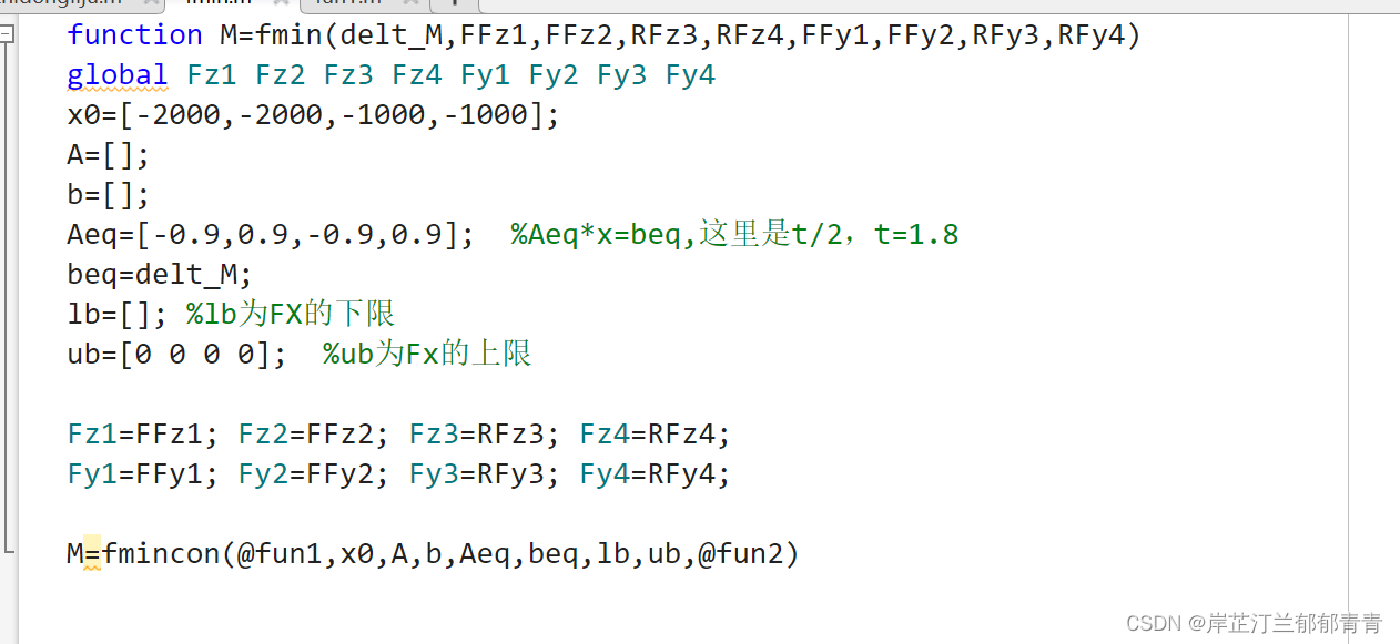 MATLAB-SIMULINK 联合funmicon最优函数_fmincon的function能引用simulink框图吗-CSDN博客