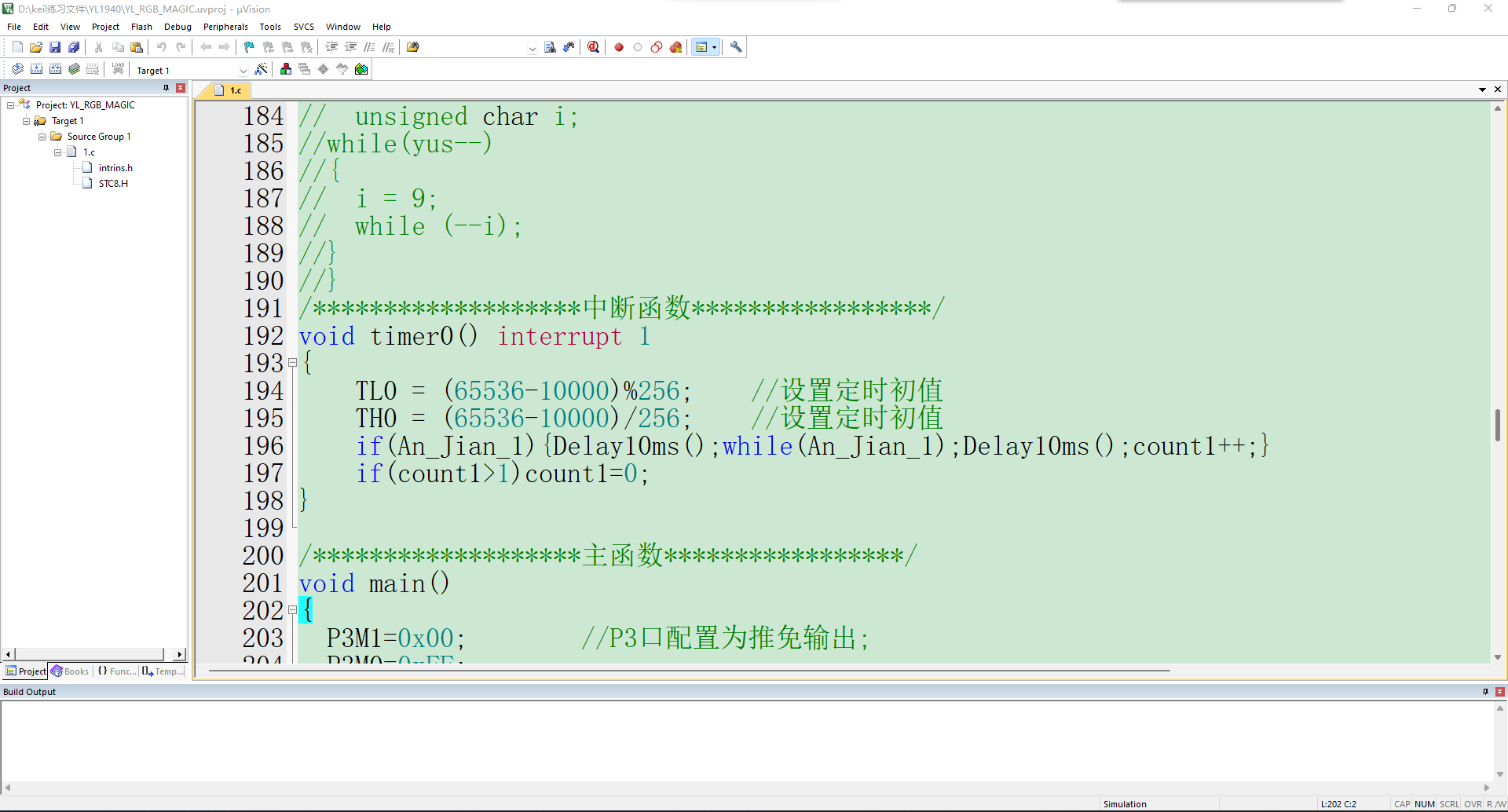 KEIL 5的背景色设置。_keil5背景颜色搭配方案-CSDN博客