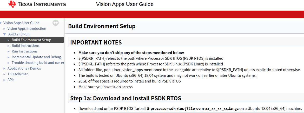 [TI TDA4 J721E]PROCESSOR-SDK-J721E RTOS Linux 开发环境搭建 基于 ubuntu 18.04_tda4配置-CSDN博客