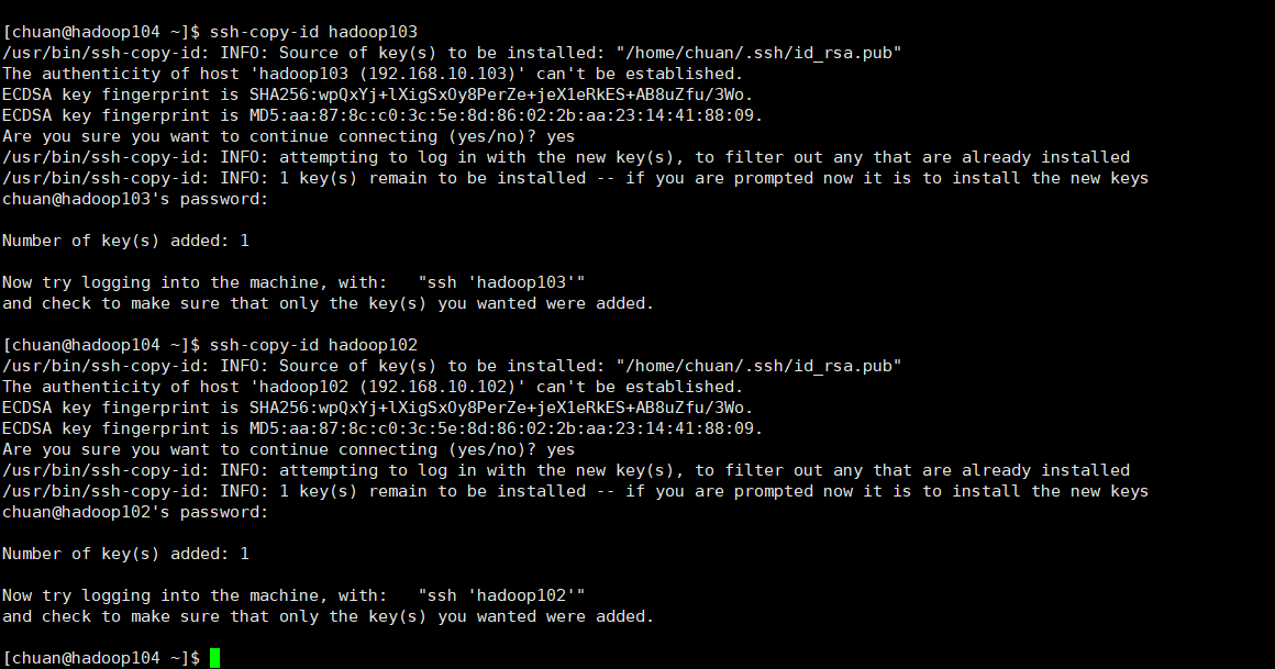 Hadoop入门（四）：SSH免密登录 配置_hadoop ssh免密-CSDN博客
