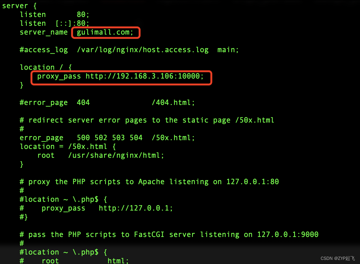 Nginx搭建域名访问（反向代理配置）nginx 设置访问时解析域名 Csdn博客