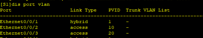 华为实验3-配置trunk接口_port link-type trunk-CSDN博客