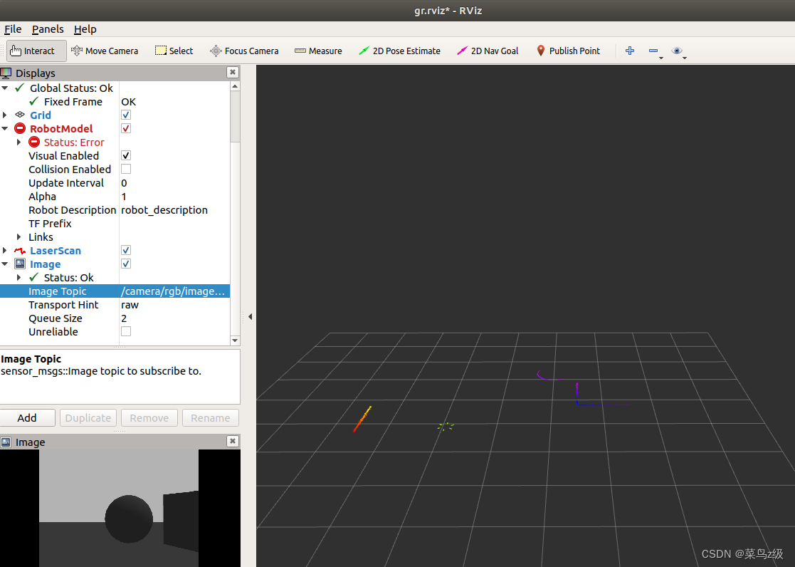 ROS基础学习实验_rviz画五角星-CSDN博客