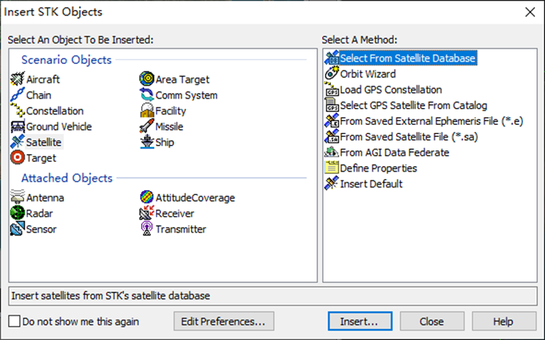 STK9中根据TLE数据插入卫星对象_stk中tle文件无法导入-CSDN博客