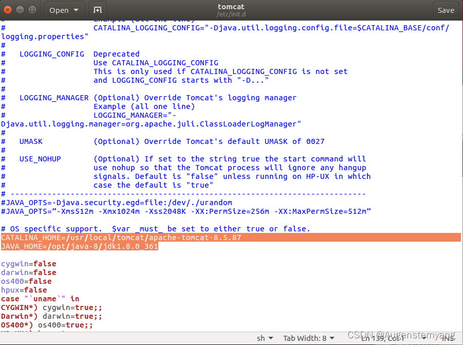 Ubuntu环境下的Tomcat服务器安装及其自启动配置_ubuntu安装tomcat-CSDN博客
