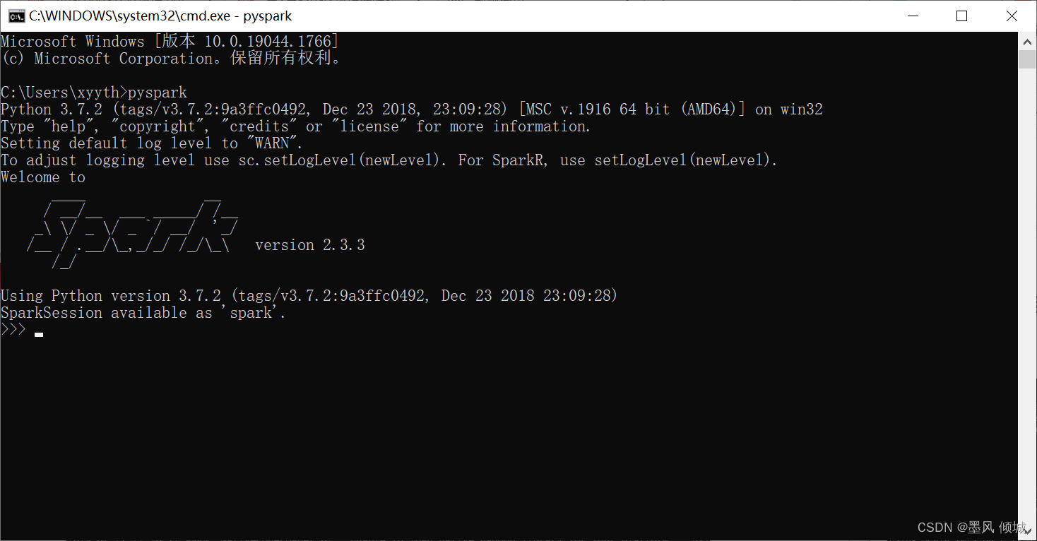 Spark环境搭建 Windowsspark在windows下的环境搭建 Csdn博客