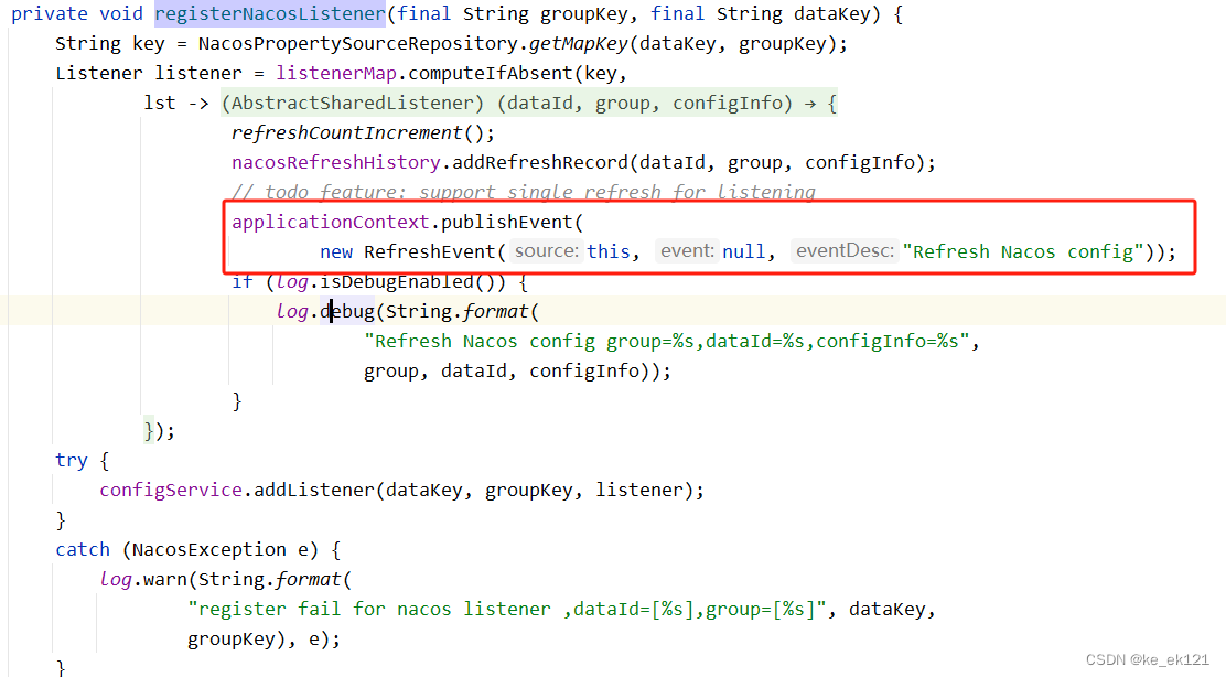 @RefreshScope（nacos配置热更新）-CSDN博客