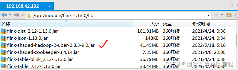 flink Could not find a file system implementation for scheme hdfs - Programmer Sought