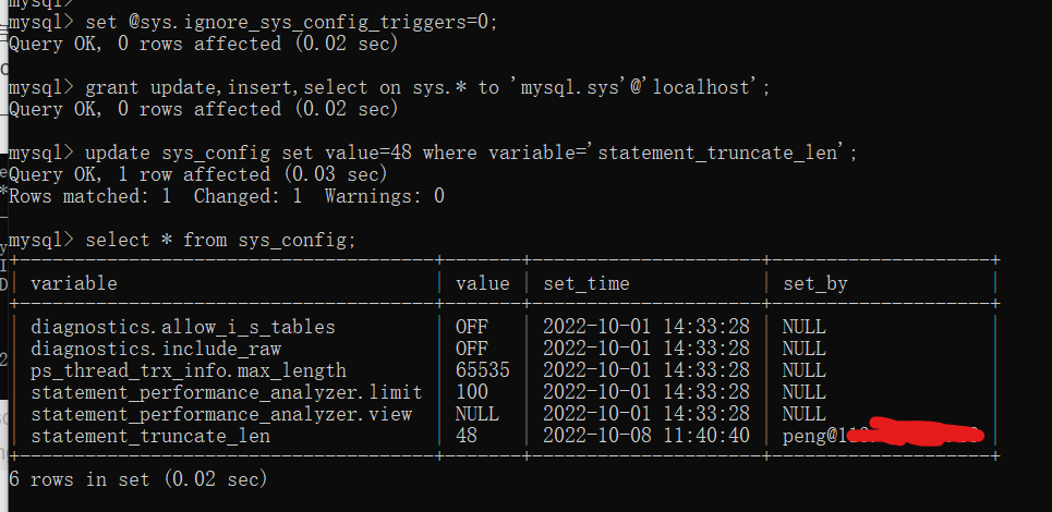 【MySQL】sys系统库配置表_数据库配置表-CSDN博客