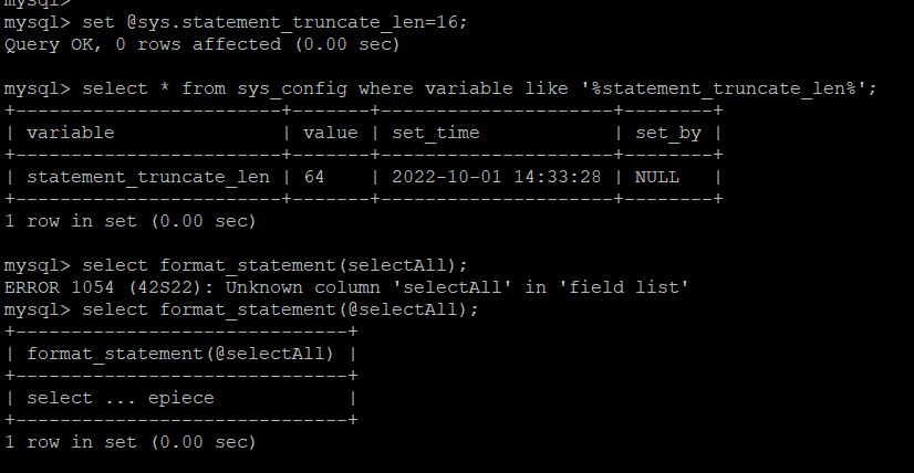 【MySQL】sys系统库配置表_数据库配置表-CSDN博客