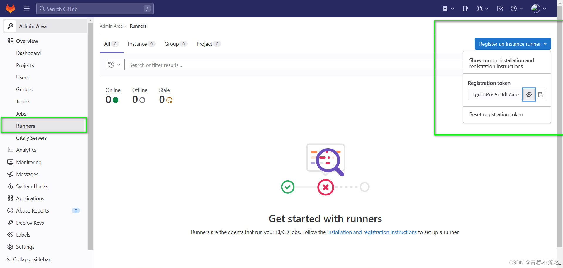 kubernetes部署gitlab+ci/cd Runner+Harbor+spring-boot-app_gitlab cicd ...