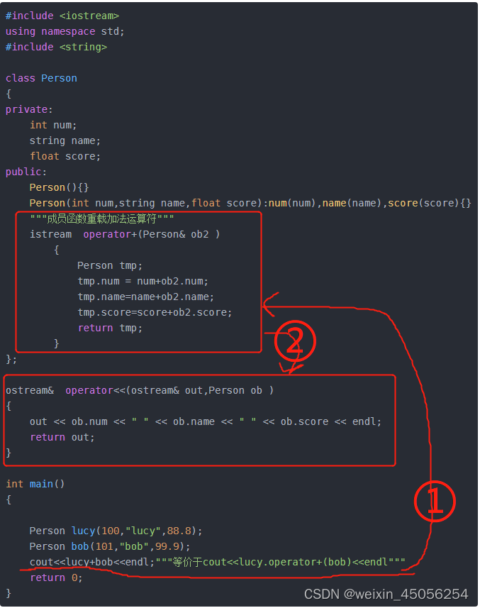 【C++封装】重载运算符_ostream operator-CSDN博客