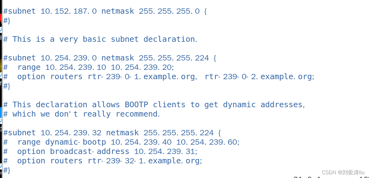 小白带你学习linuxDHCP服务器管理（十八）_linux中dhcp的工作流程(使用各种表达方式展示其工作流程)-CSDN博客