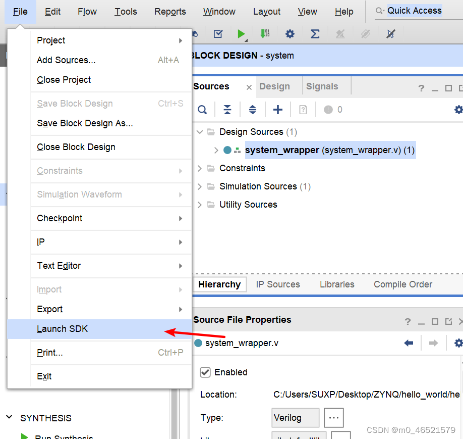 ZYNQ SDK——Hello World实验_zynq hello world实验为什么需要ddr-CSDN博客