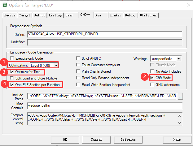 KEIL5中的options for Target_keil5使用教程options for target-CSDN博客