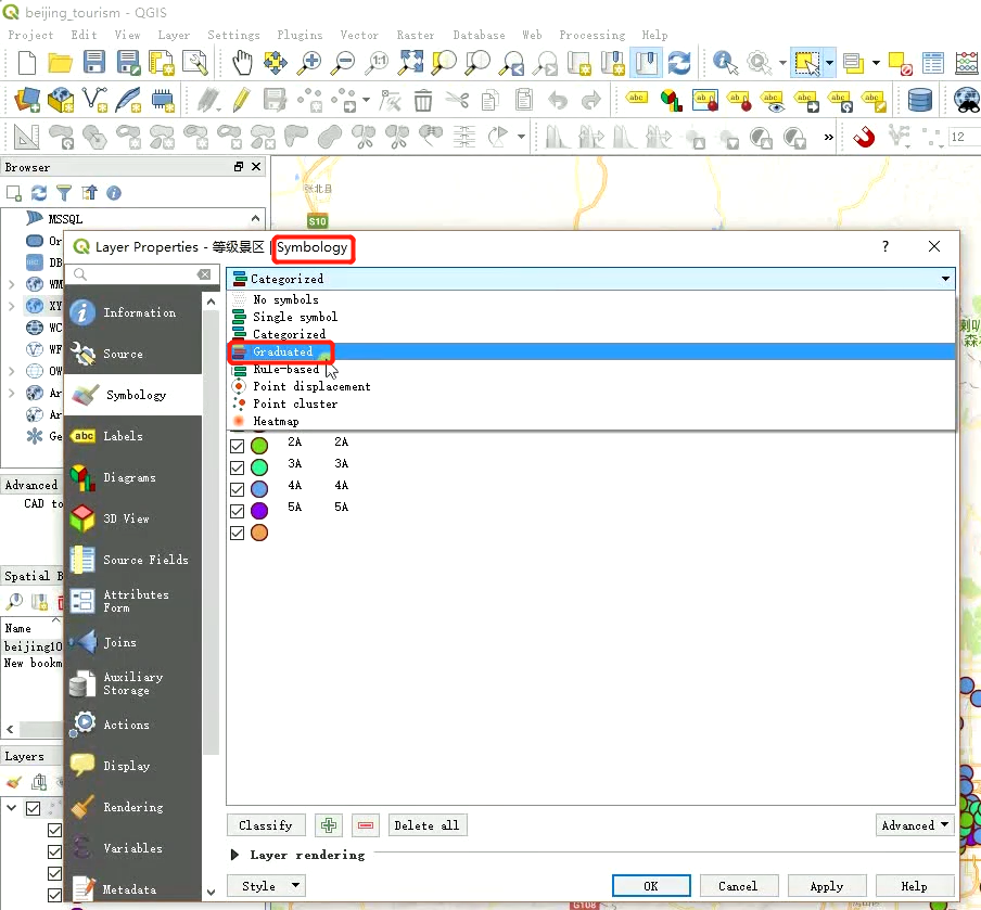QGIS查看属性和选择要素_qgis选择要素-CSDN博客