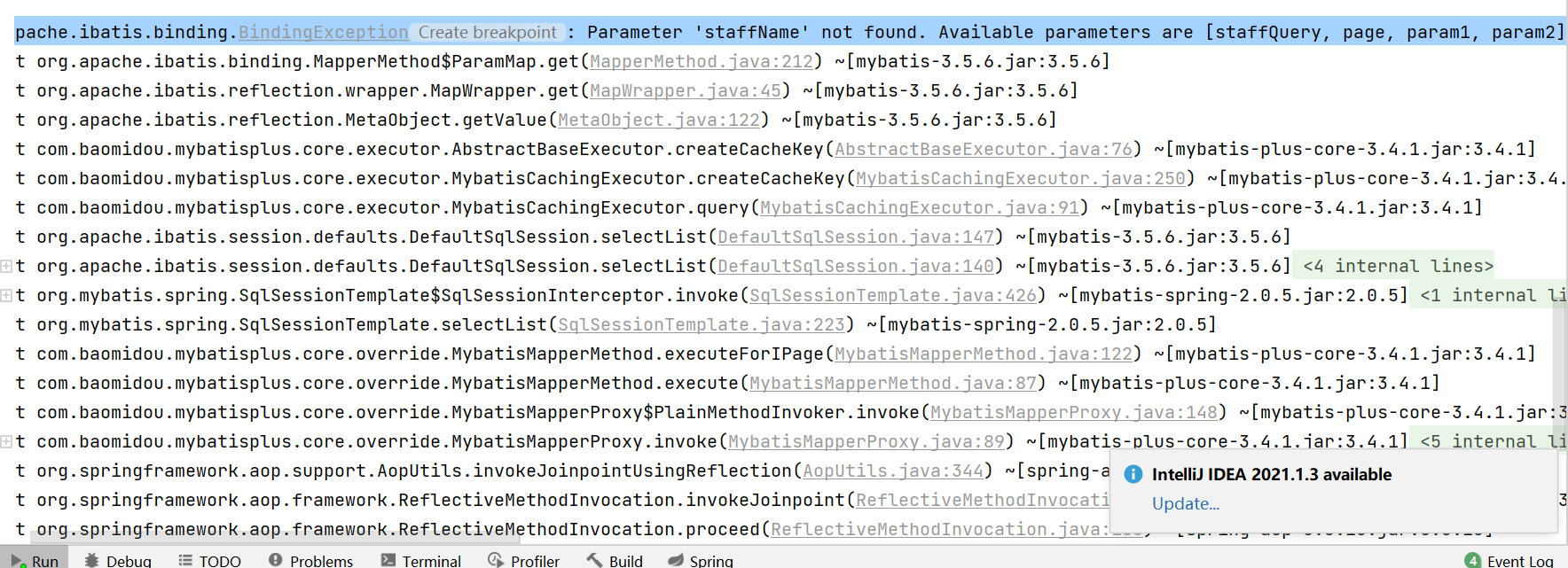 org.apache.ibatis.binding.BindingException异常_java.util.concurrent.executionexception: org.apach ...